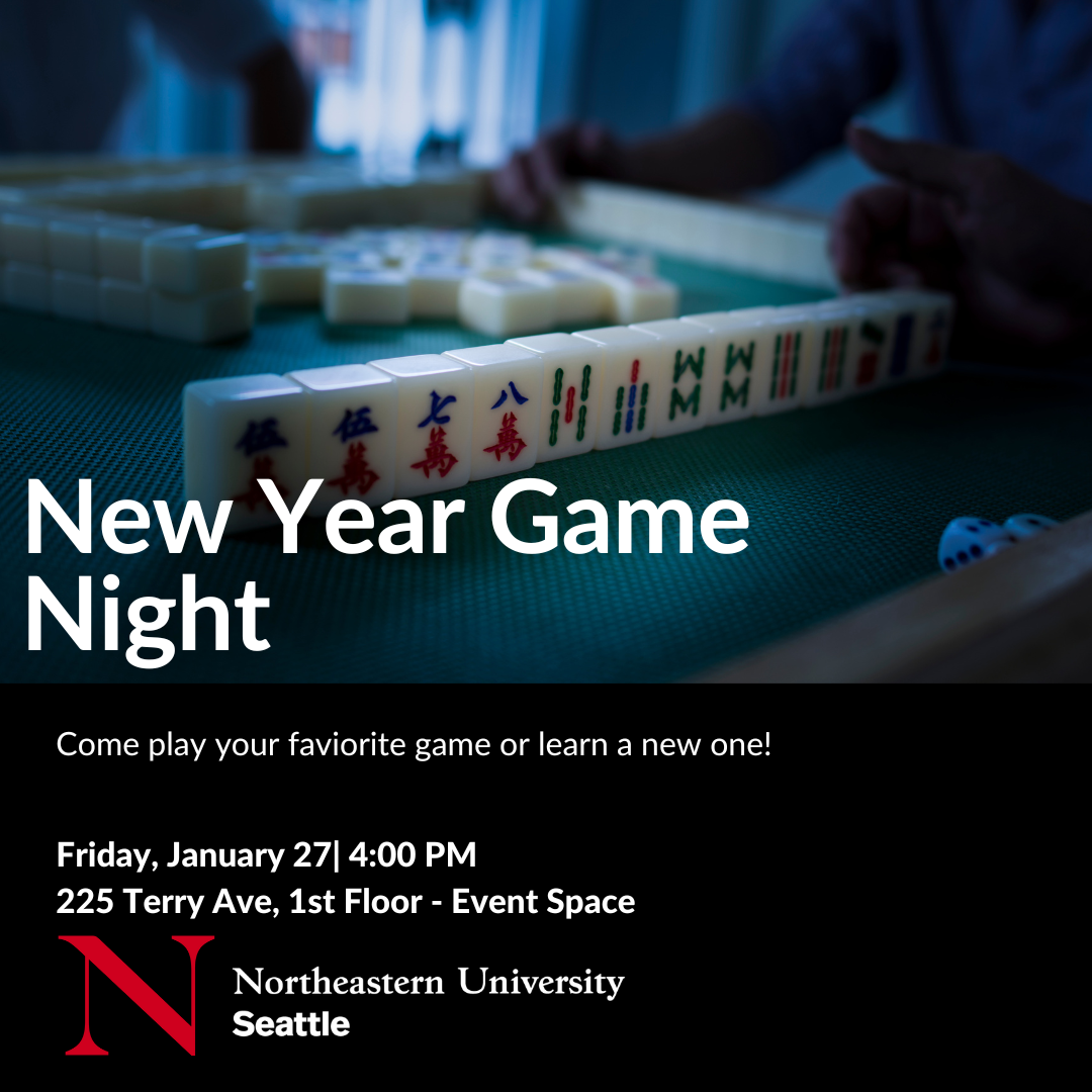 New Year Game Night - Seattle | Northeastern University | Seattle ...